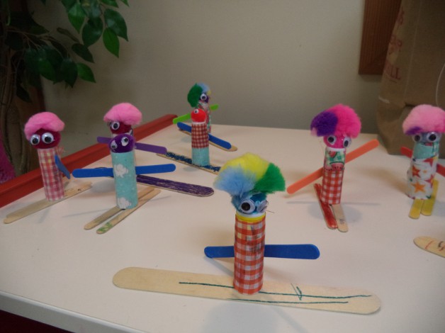 Skier / Snowboarder Craft | Incline Village Nursery School