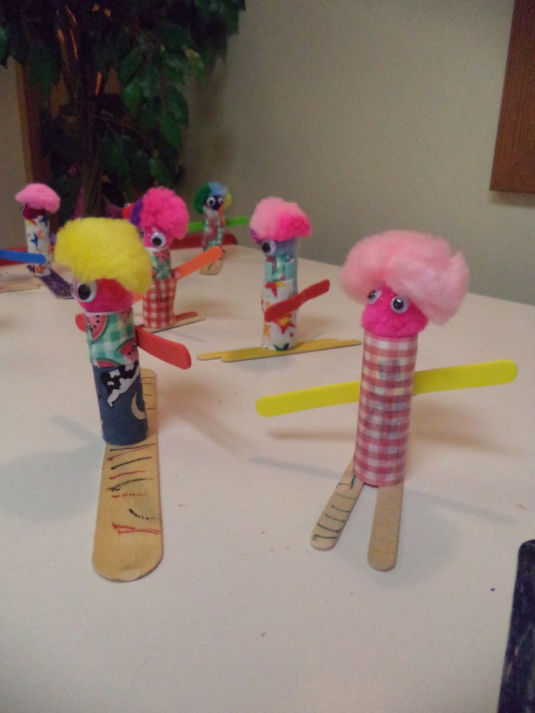 Skier / Snowboarder Craft | Incline Village Nursery School